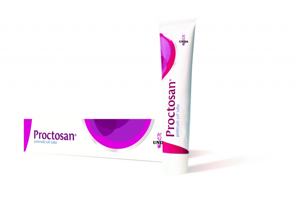 PROCTOSAN A/HEMORRHOIDE ZALF 40G UNDA - Unda